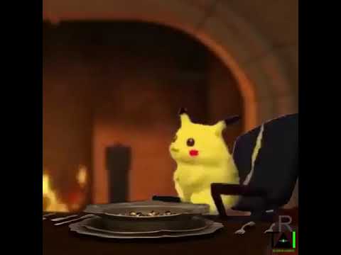 Pikachu girando em uma cadeira (Shrek) Meme - YouTube