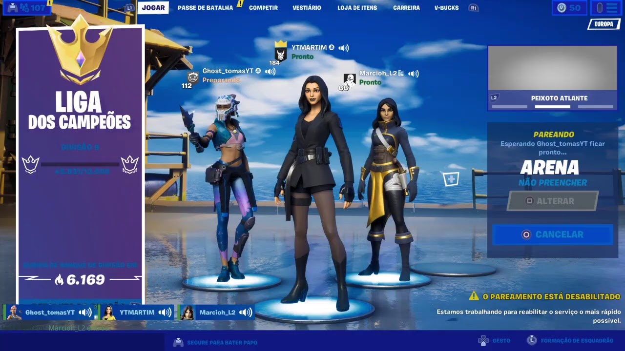 Fortnite-Arenas!!!Divisão 8 finalmente!!! - YouTube