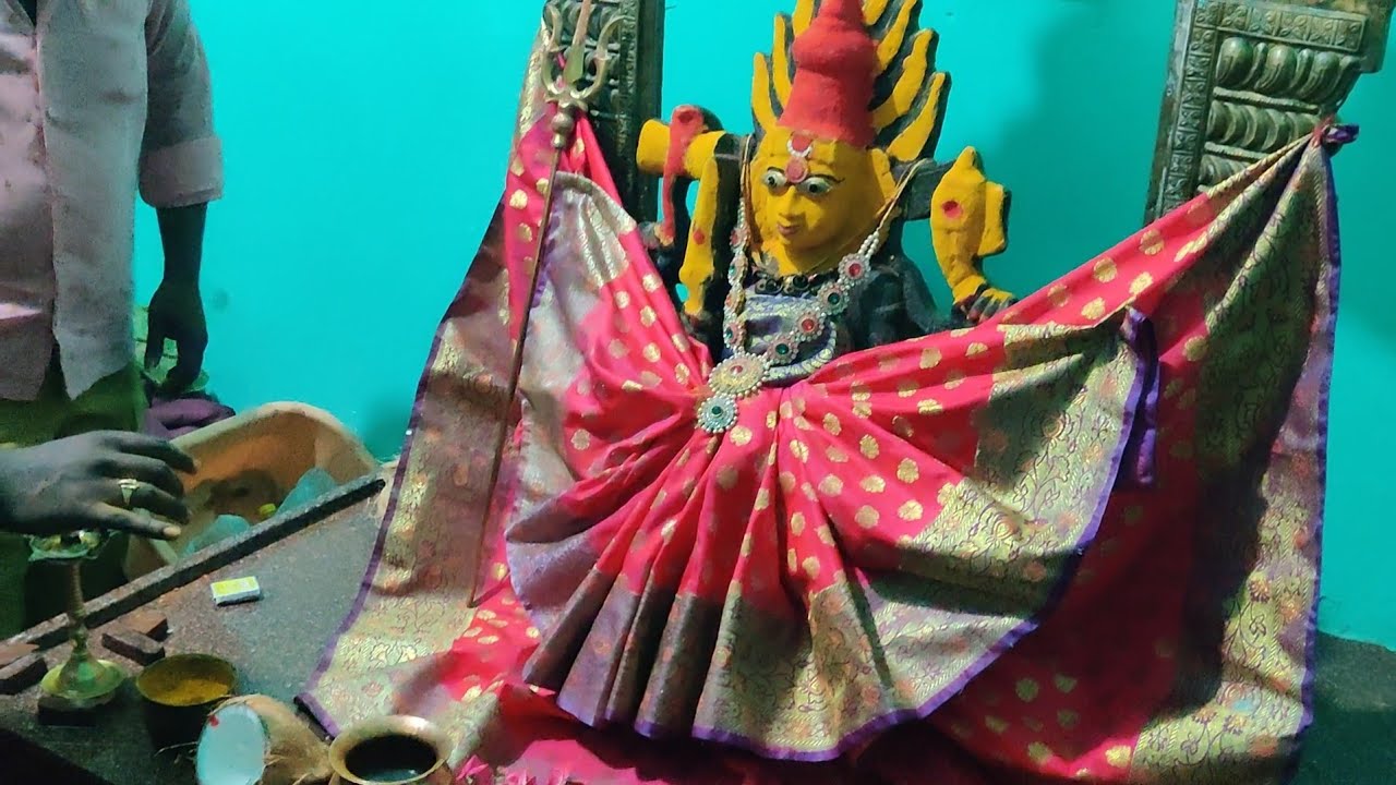 Talwar shiva potharaju ammavari pooja | Talwar shiva potharaju ayuda ...