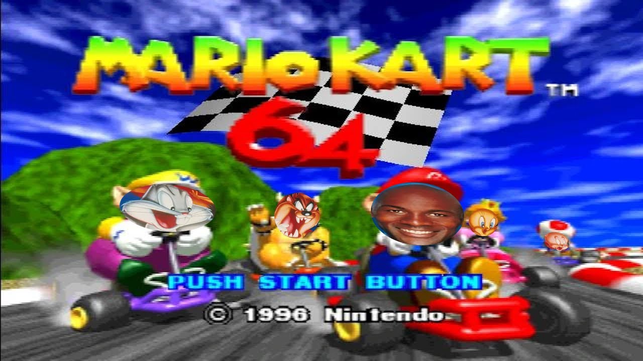 Mario Jam (Rainbow Road N64 x Space Jam Theme) (Mario kart 64 x Space ...