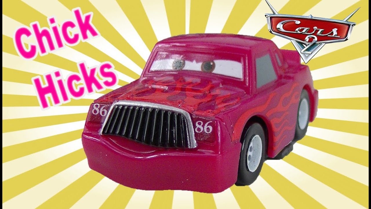 Chick Hicks Cars 2 Mini Adventures Toy Playset Cars 2 Disney Pixar Red ...