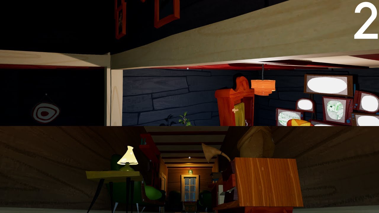 Remaking Secret Neighbor Map 1, Music Room and Neighbor Room | Secret ...