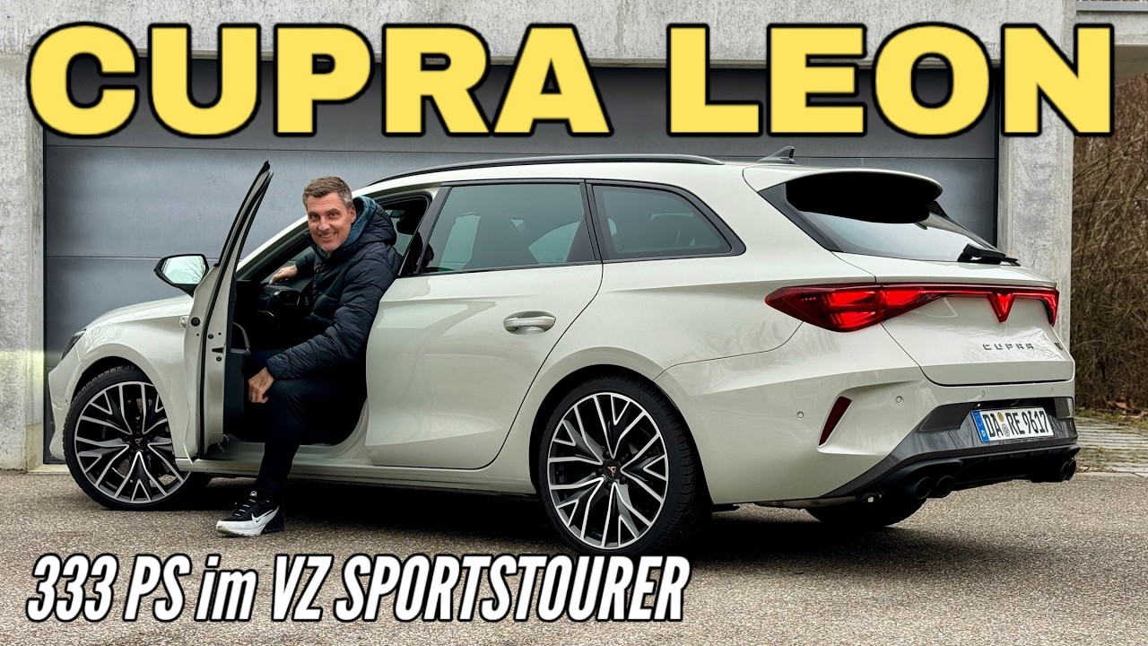 CUPRA LEON VZ 2025: 333 PS im Sportstourer | Test | Facelift | Preis ...