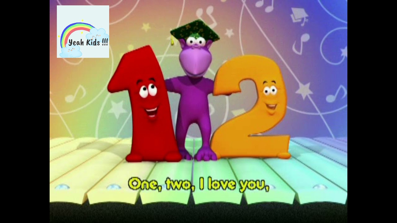 One, two, I love you Song Sing Along Nursery Rhymes Kids Songs - YouTube