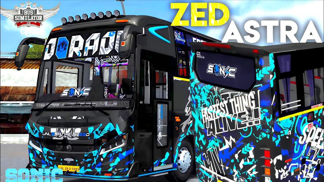 Bussid New Zed Astra ( DORADO 🐘 ) Bus Mod For Bus Simulator Indonesia # ...