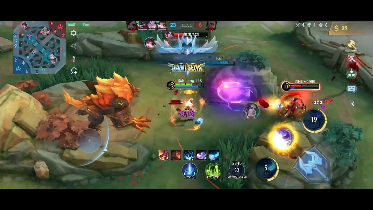 LOL 😂 MLBB HITTING - YouTube