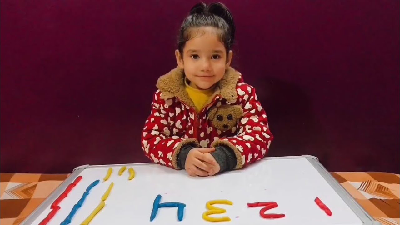 Learn Numbers, Numbers activity, Clay activities, standing line ...