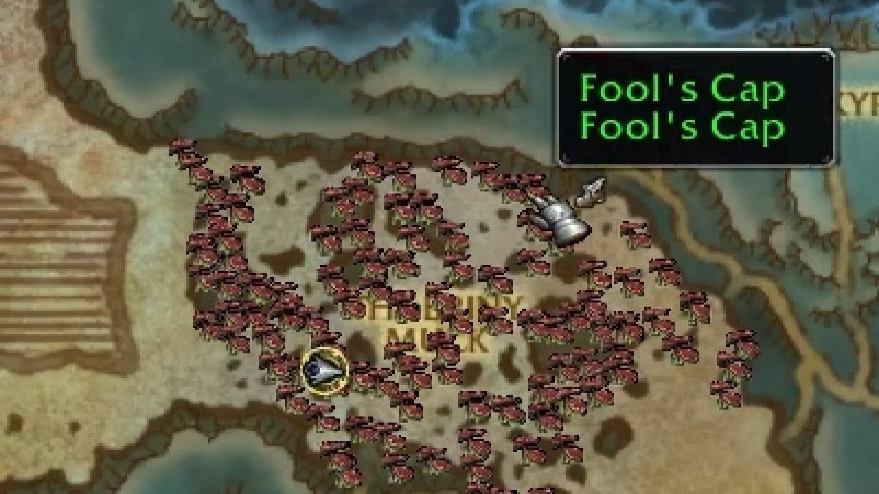 How to get Fool's Cap herb in MoP Classic WoW - YouTube