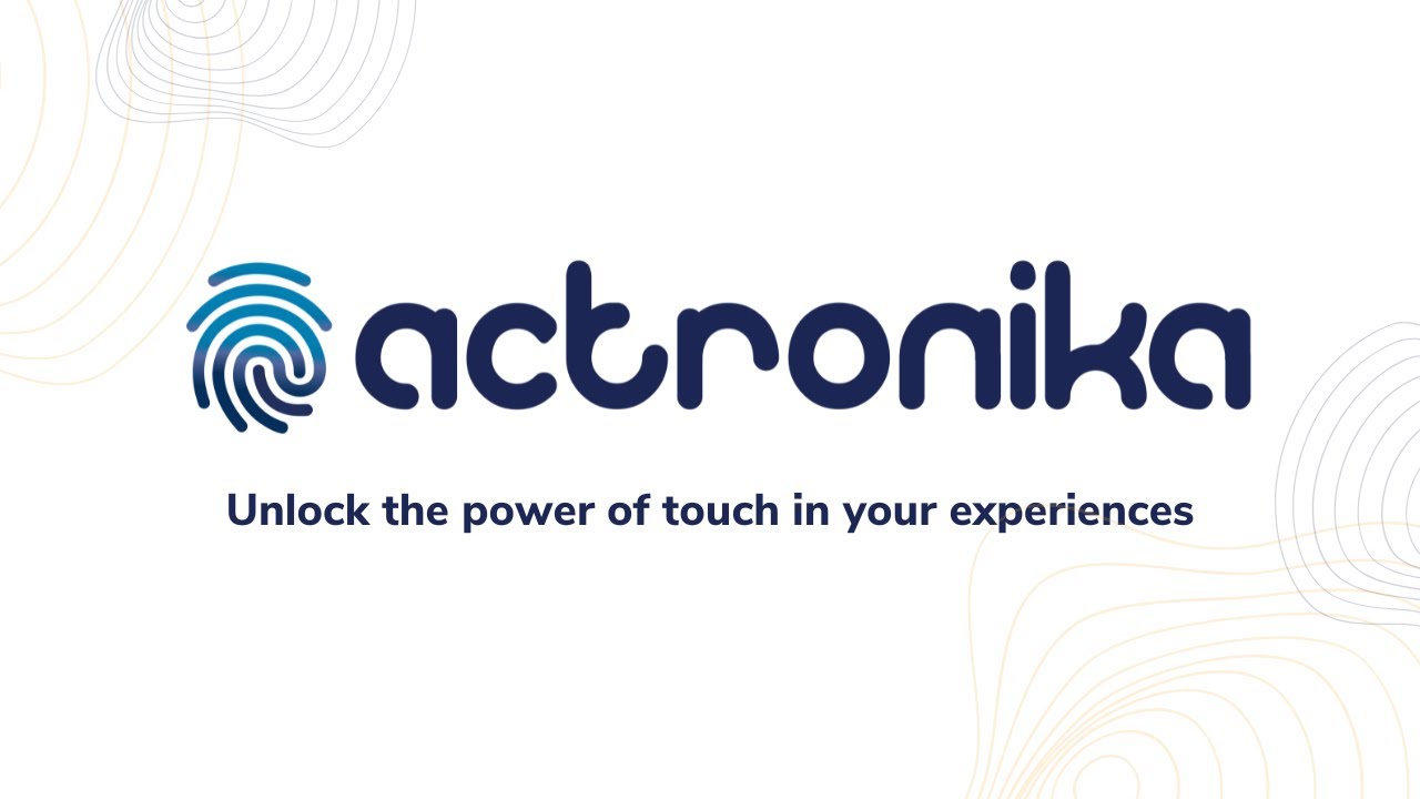 Actronika- Unlock the power of touch in your experiences - YouTube