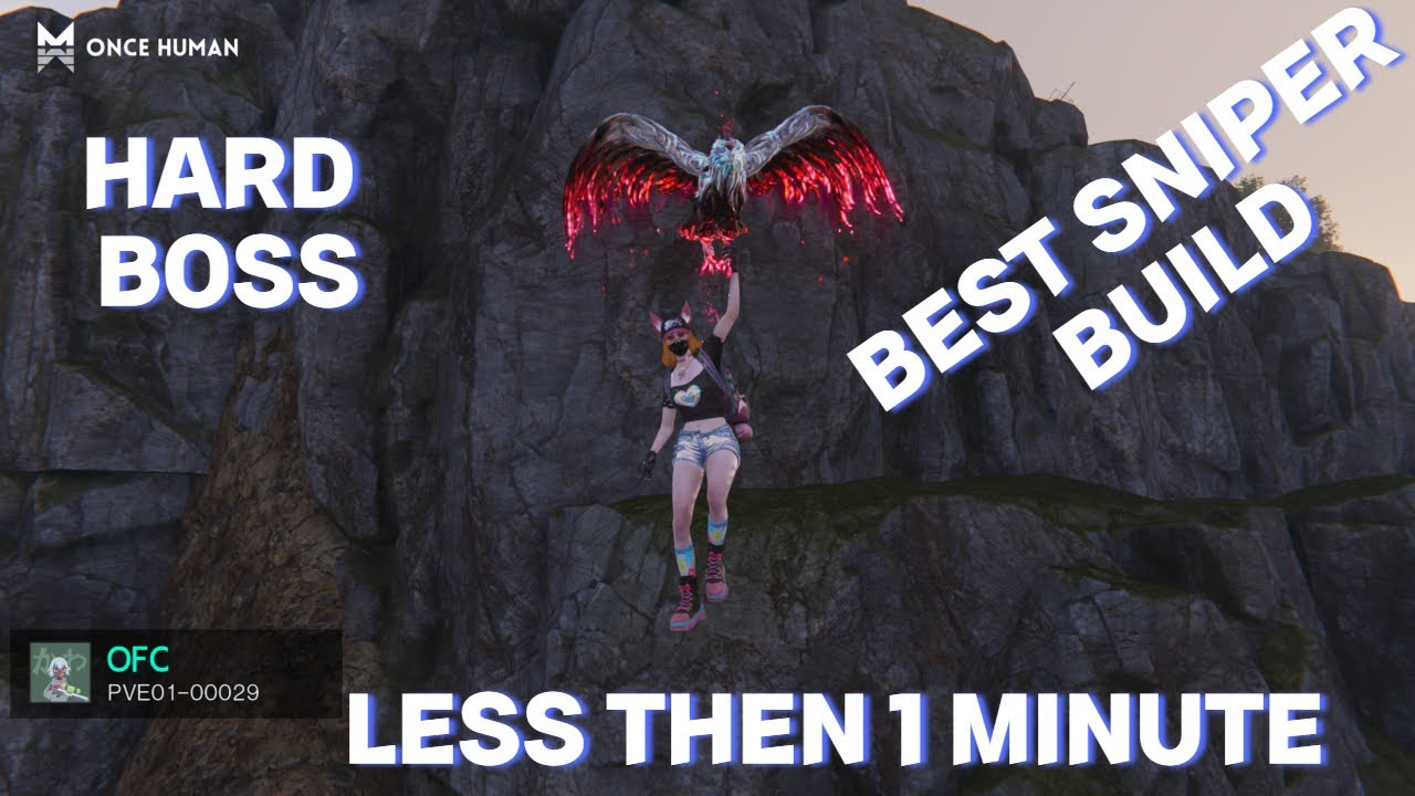 LESS THEN 1 MINUTE | SNIPER BUILD | ONCE HUMAN | - YouTube