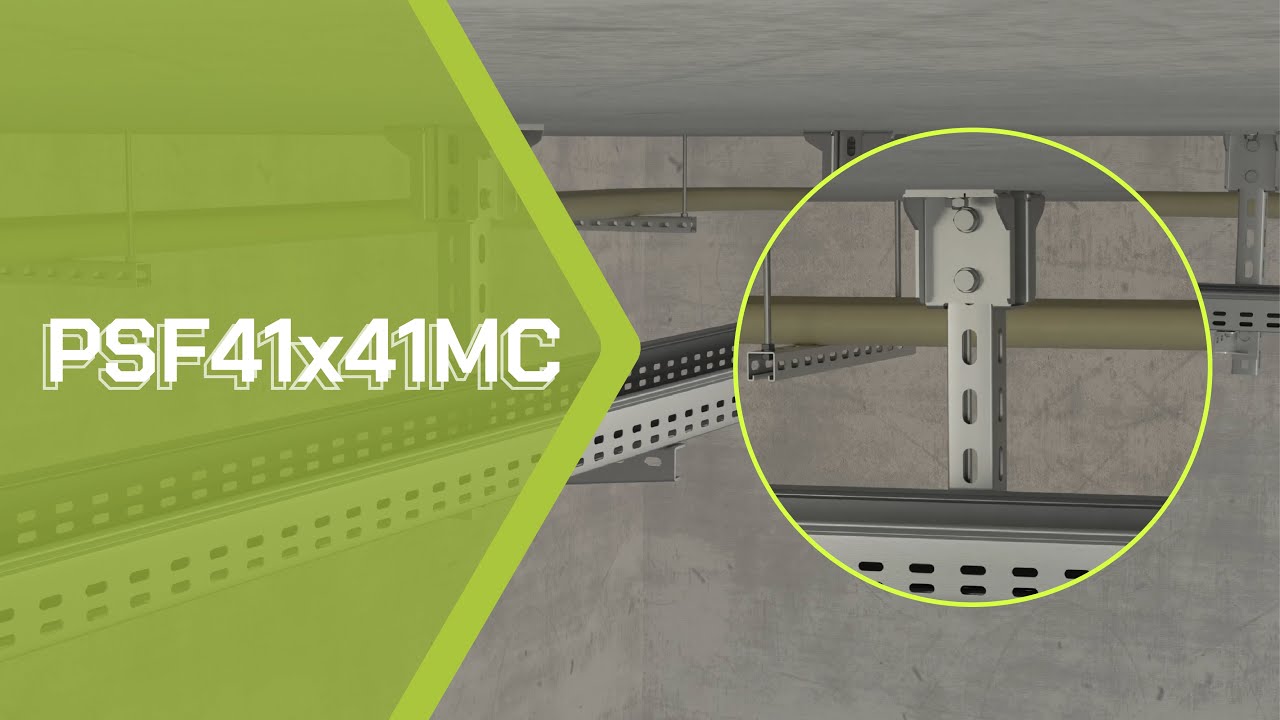 PSF41x41MC Head Plate with Magnelis coating | BAKS - YouTube