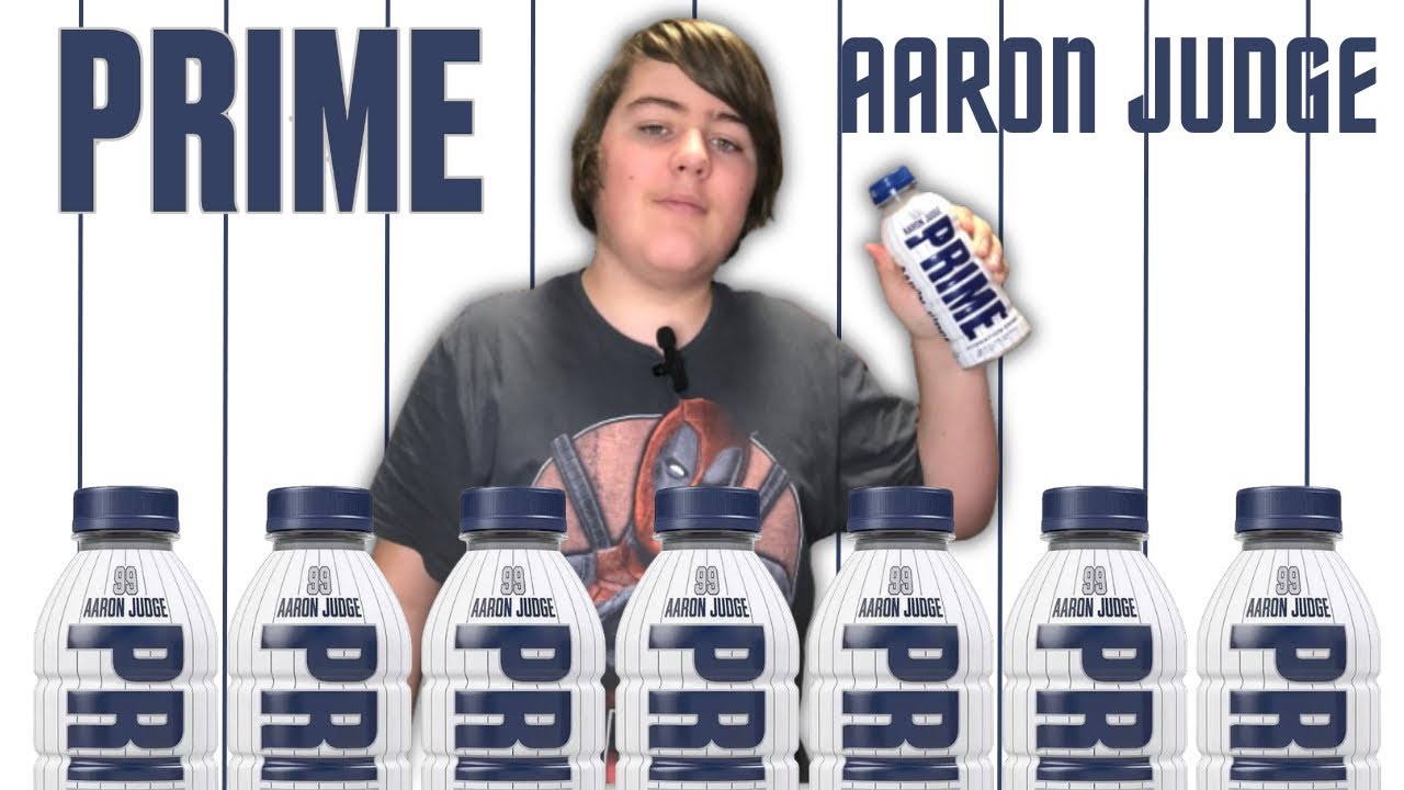 Aaron Judge Prime Hydration Taste Test - YouTube