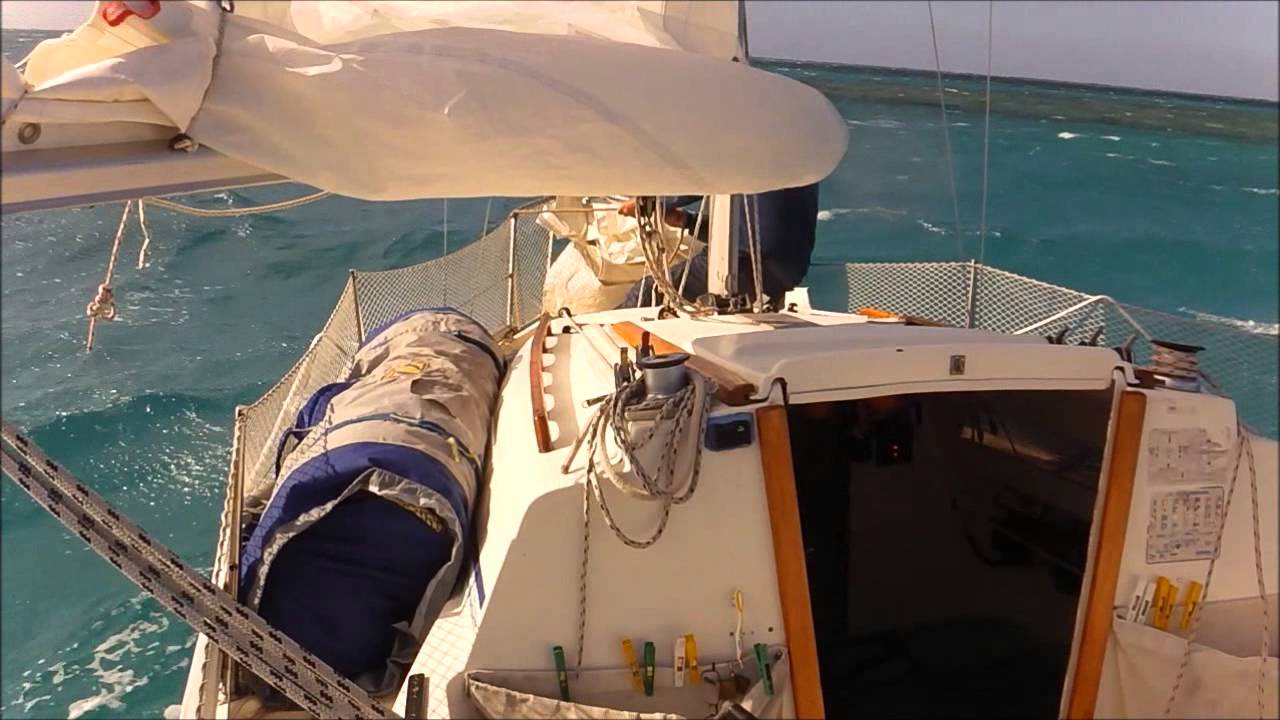 Brisbane to Whitsundays leg 20 Fitzroy Lagoon to Lamount Reef - YouTube