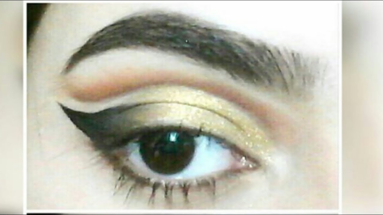 Gold Double Cut Crease Makeup Tutorial Youtube