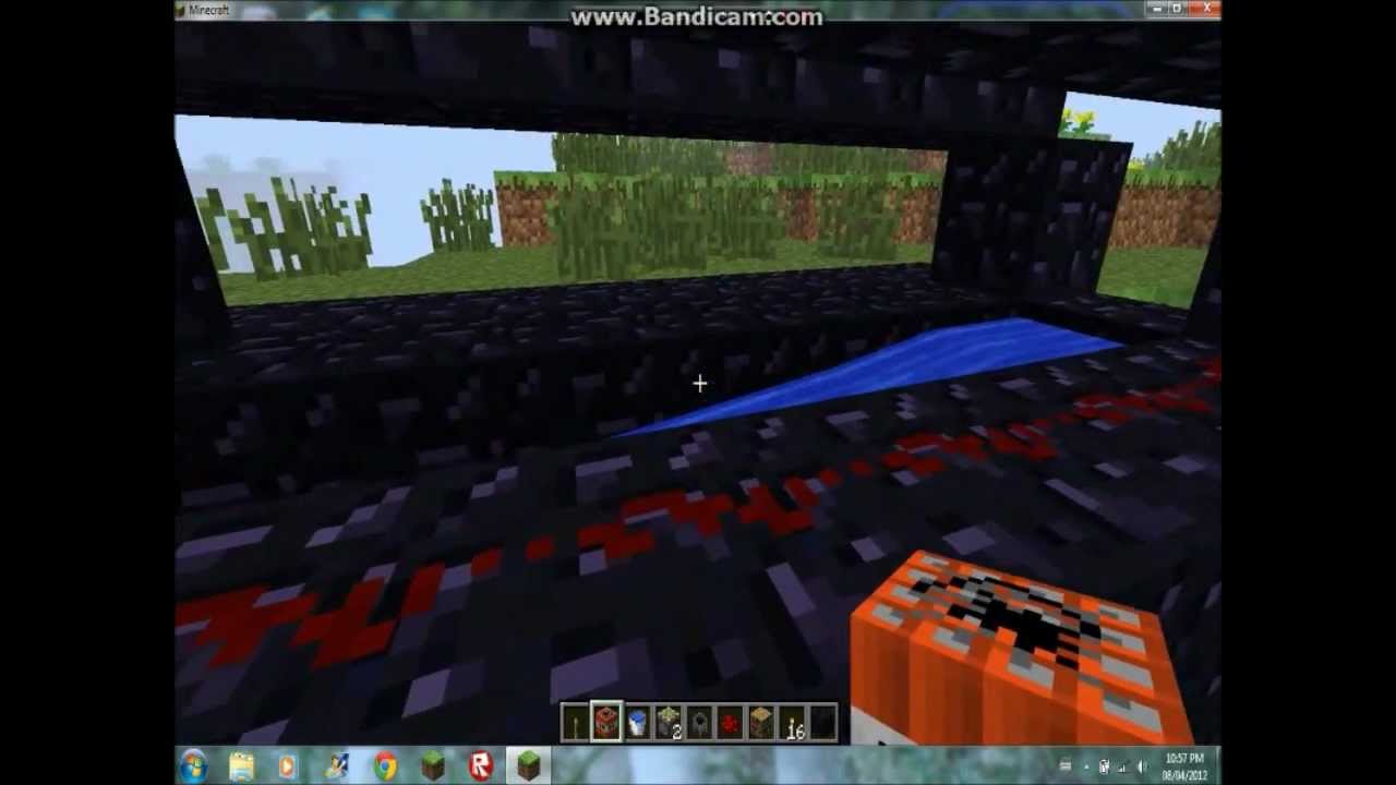 How To Make a CANNON In MineCraft - YouTube