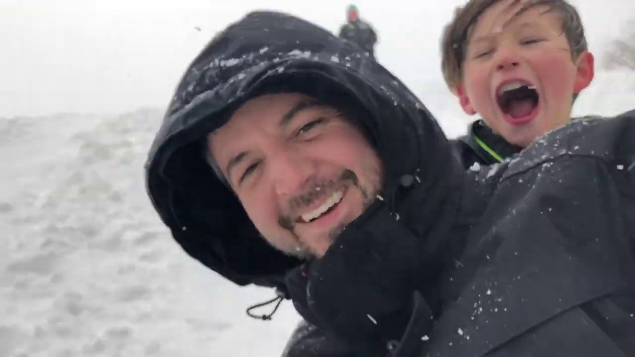 Slow Motion Sled Jumping - YouTube