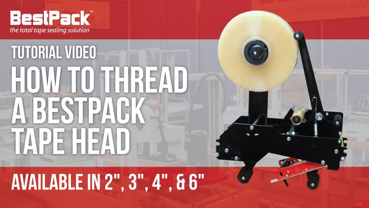 BestPack Tutorial Video: How to thread a BestPack Tape Head - YouTube