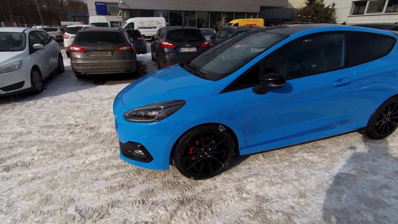 Ford Fiesta ST Edition Azura Blue 1 of 500 - YouTube