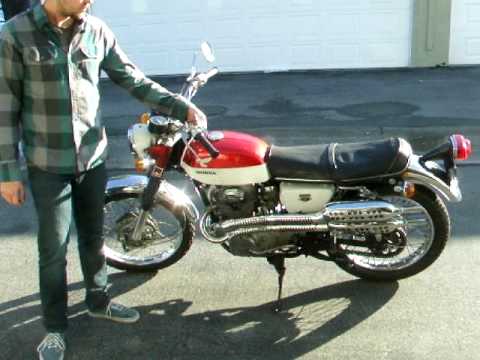 1968 Honda Cl 350 - YouTube