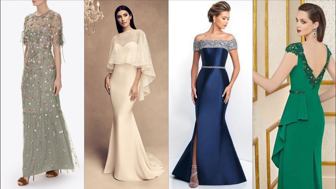 Timeless Classical Vintage Caplet Sleeve Formal Party Wear Dresses ...