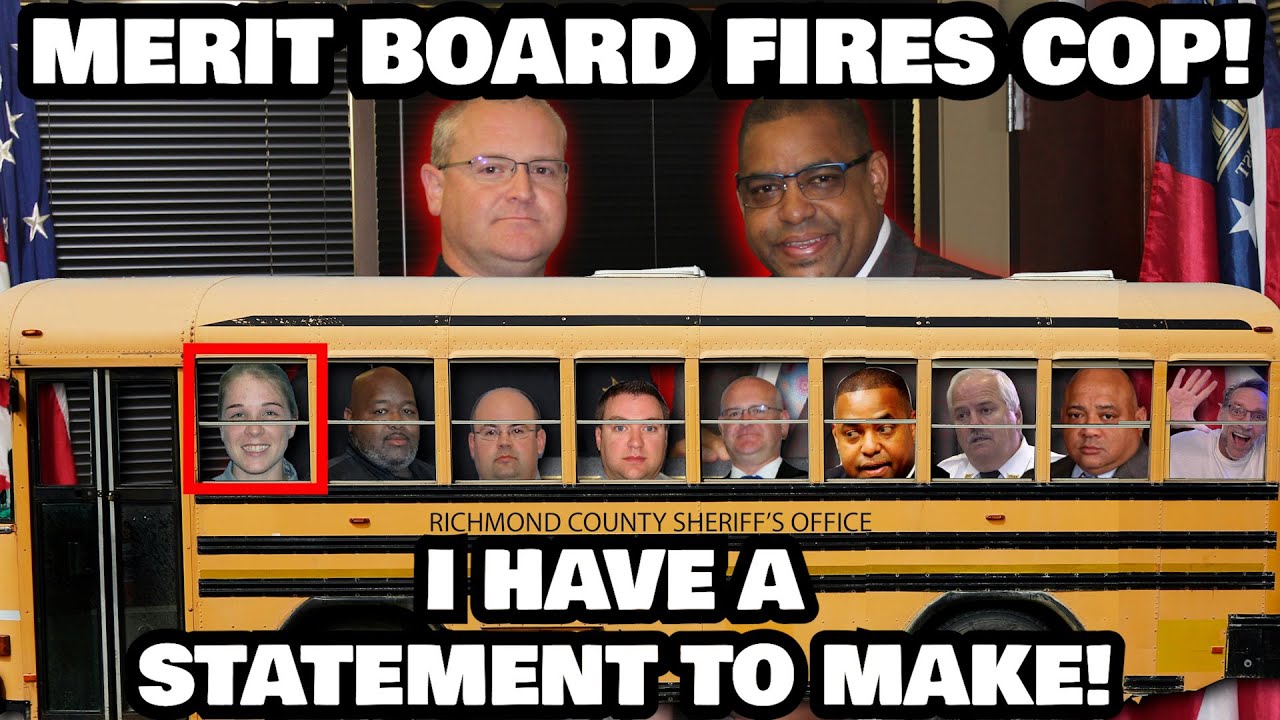 Merit Board upholds the firing of a scandalous cop! Allison Walker and Brandon Beckman RCSO ...