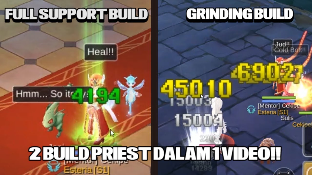HIGH PRIEST BUILD - Ragnarok M Eternal Love (2 BUILD DALAM 1 VIDEO ...