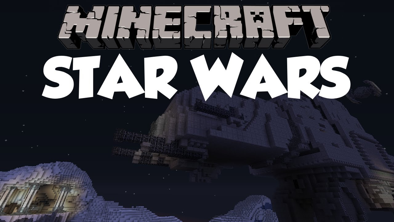 Minecraft Star Wars (Custom Map) - YouTube