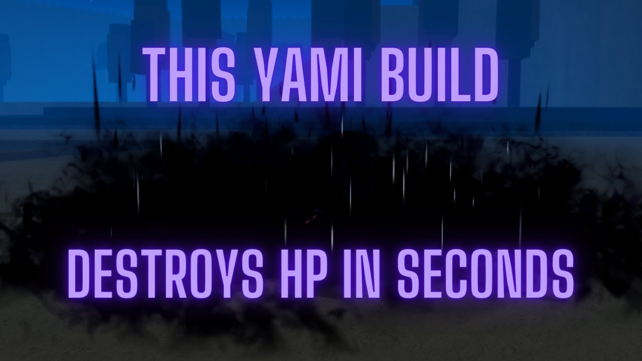 [GPO] THIS YAMI BUILD DESTROYS ARENA (UNMATCHED DAMAGE) - YouTube