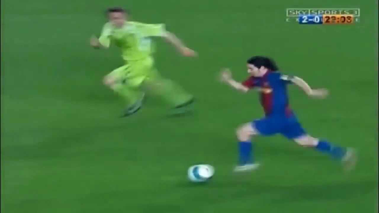 Lionel Messi'nin 2007'de Getafe'ye Attığı Efsane Gol - YouTube