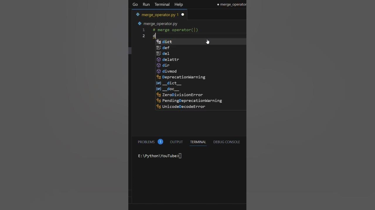 Merge Operator You Never Learnt In Python Python Coding Pythontutorial Pythonforbeginners 