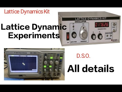 Lattice Dynamics pratical lec.2, Lattice vibration , Dispersion ...