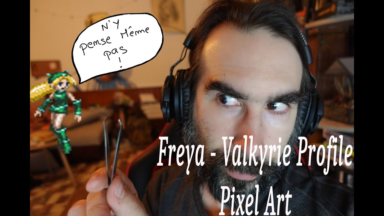 Pixel Art - Freya - Valkyrie Profile - YouTube