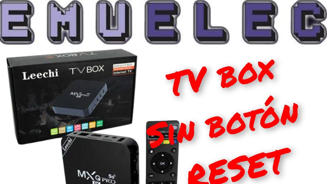 SOLUCIÓN instalar Emuelec en TV box sin botón RESET / Leechi - YouTube