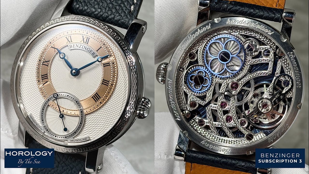 Benzinger Subskription 3 w/ White Gold Guilloché Bezel (Pre-Owned ...