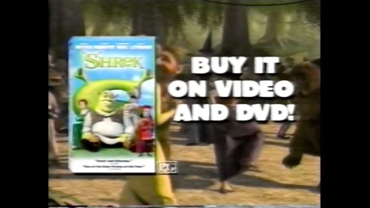 Shrek Home Video DVD Television Commercial (2001) - YouTube