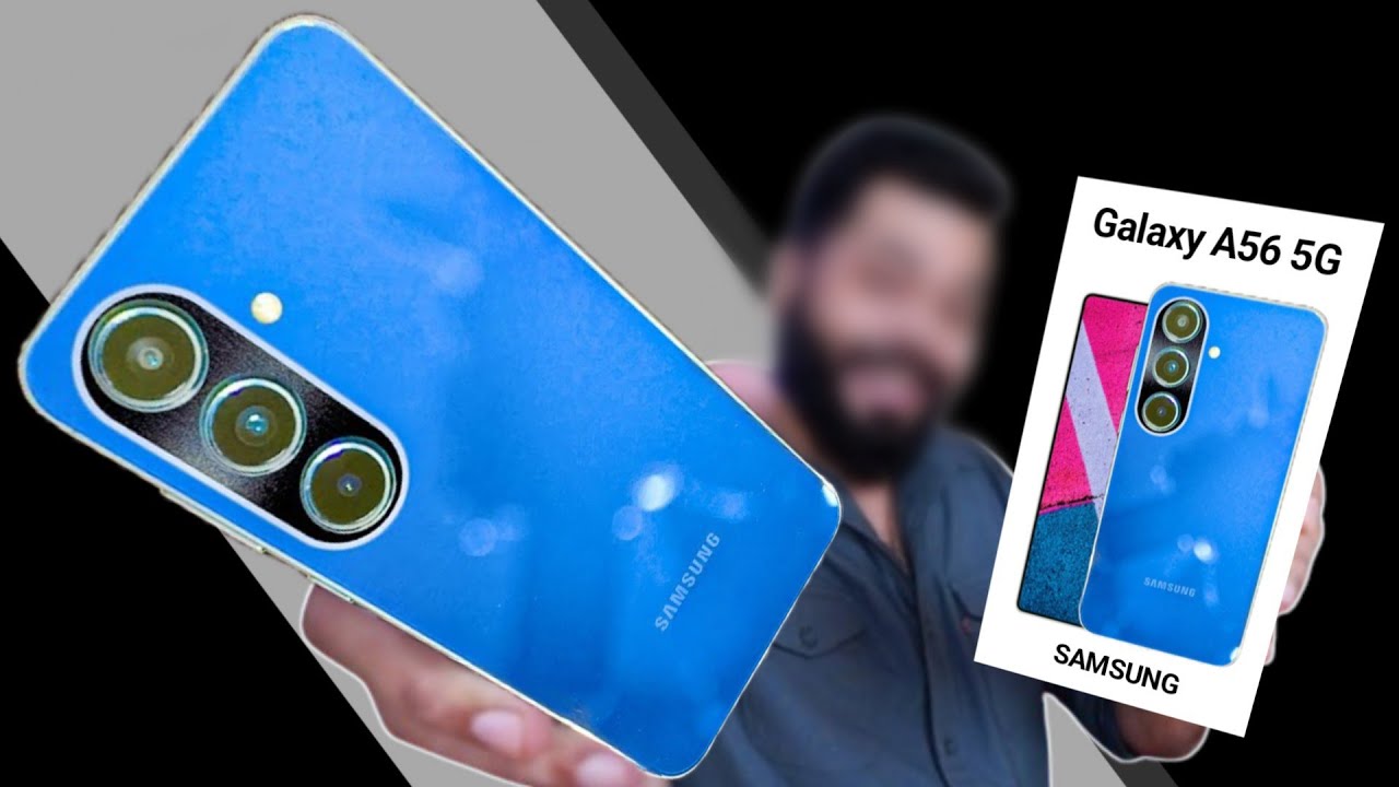 Samsung Galaxy A56 5G Unboxing, review & launch date - YouTube