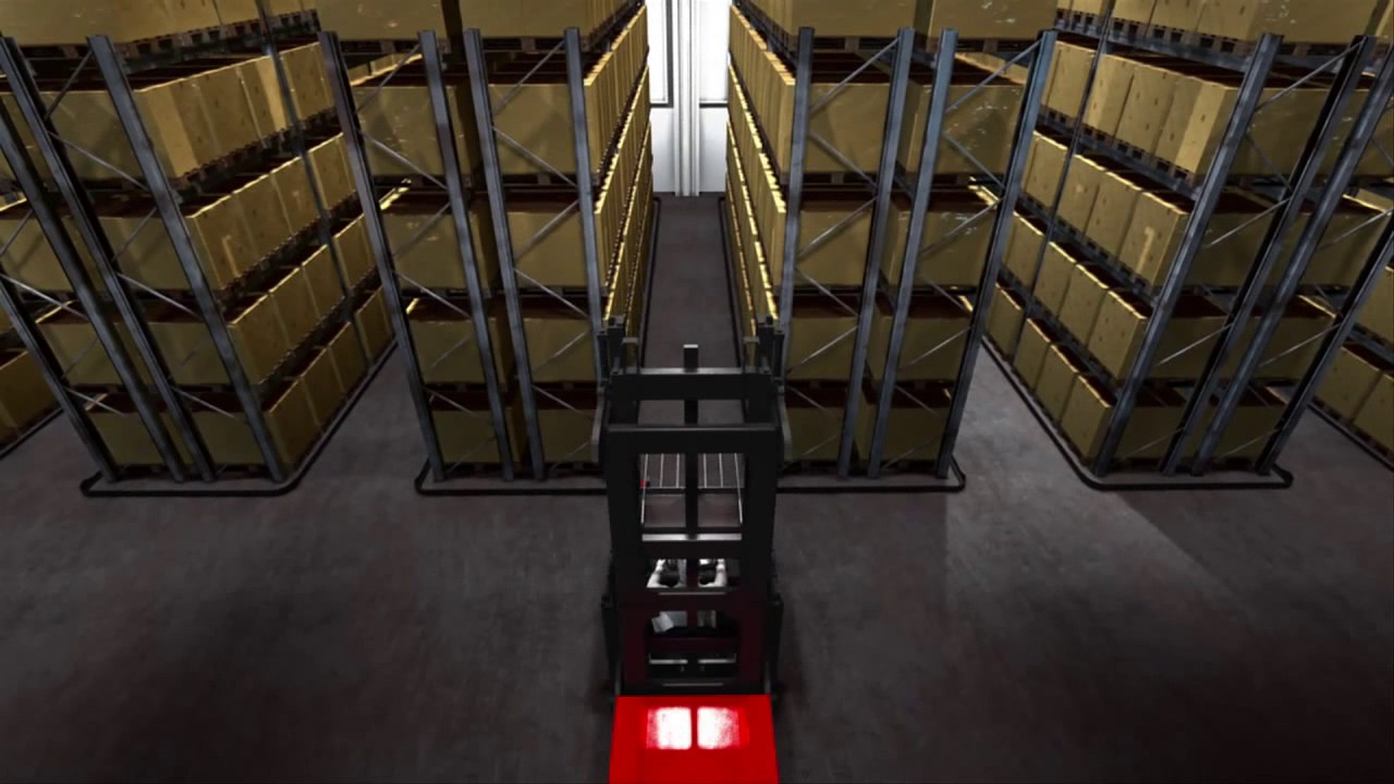 animation RFID aisle functions - YouTube