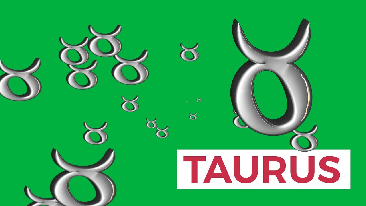 Floating Zodiac Taurus Green Screen Effect | Grounded and Sensual ...