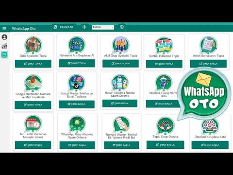 WhatsApp Oto WhatsApp Toplu Mesaj Gönderme Programı İndir