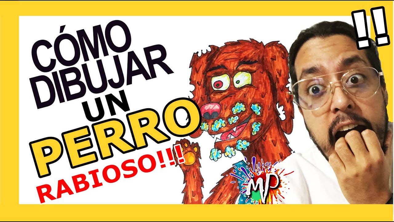 🐕COMO DIBUJAR UN PERRO🦴 Rabioso🐶 (sin miedo al éxito ) Paso a Paso👀🤎🤍 ...