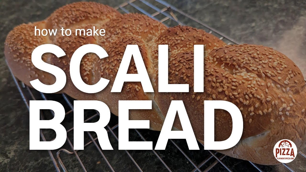 Scali Bread: The Popular Braided Italian Bread Found in Boston - YouTube