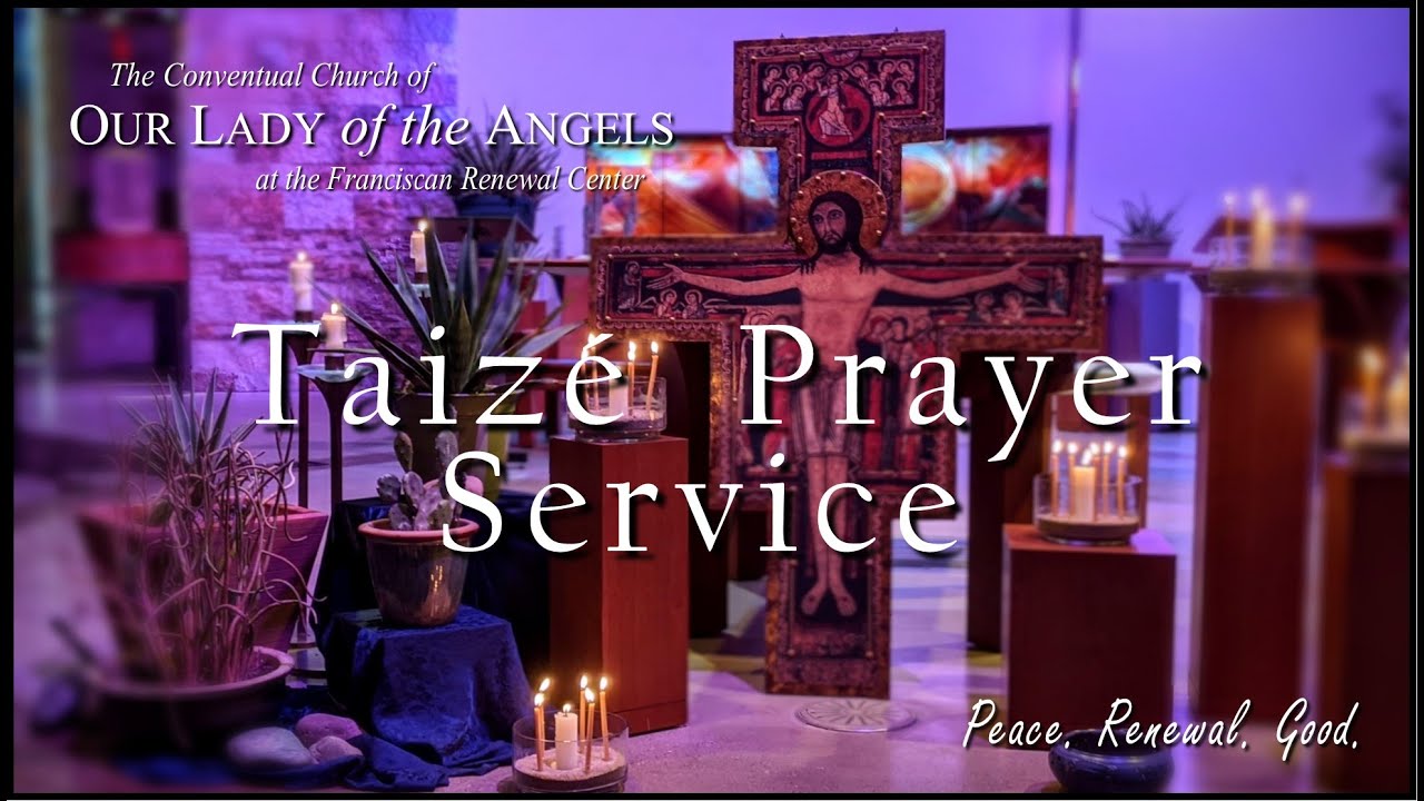 Taizé Prayer Around the Cross - Wednesday, March 10, 2021 - YouTube