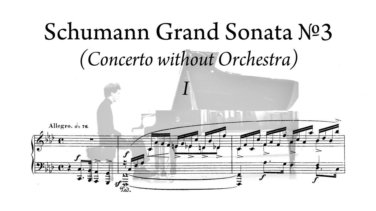 Schumann: Piano Sonata No. 3 in F minor, Op. 14 (Mvt. 1)/ Yevgeny ...