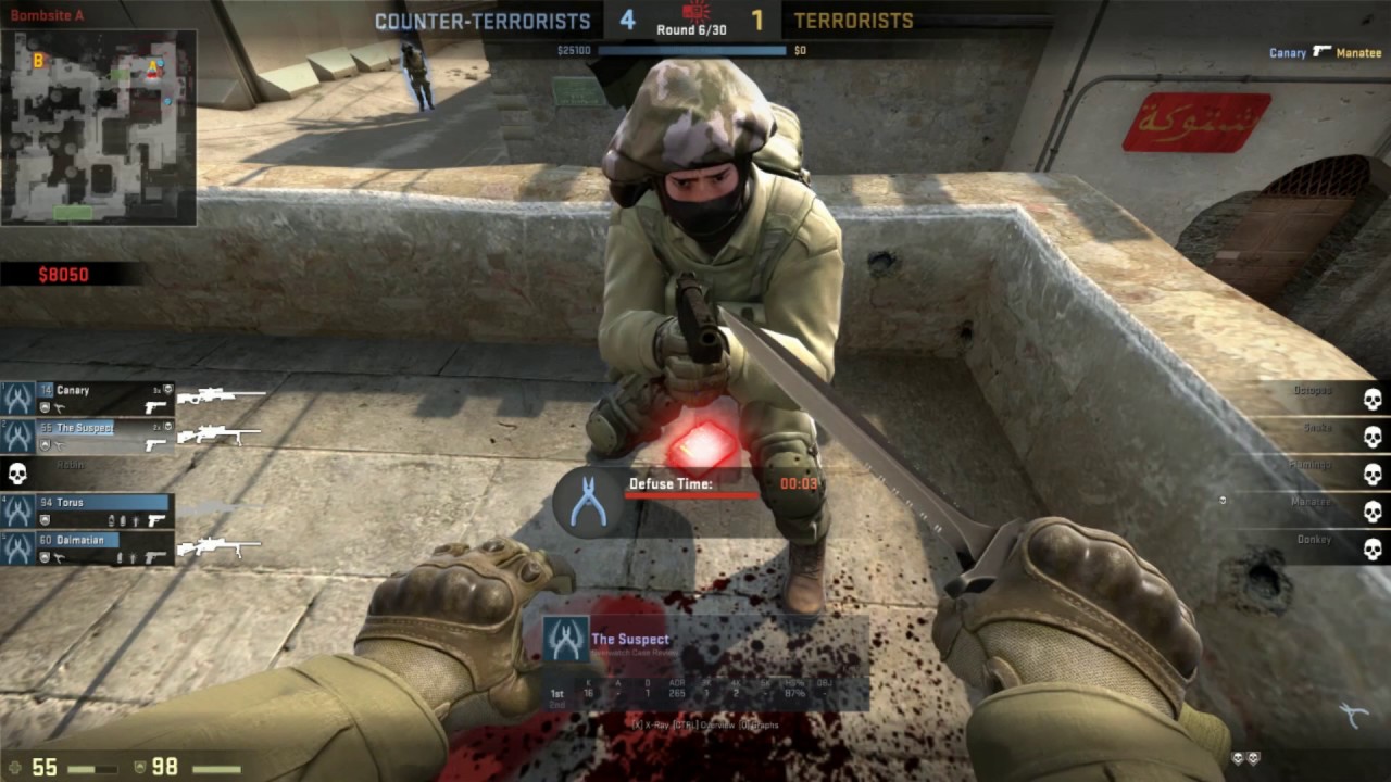 CSGO overwatch - Best Chicken sniper NA - YouTube