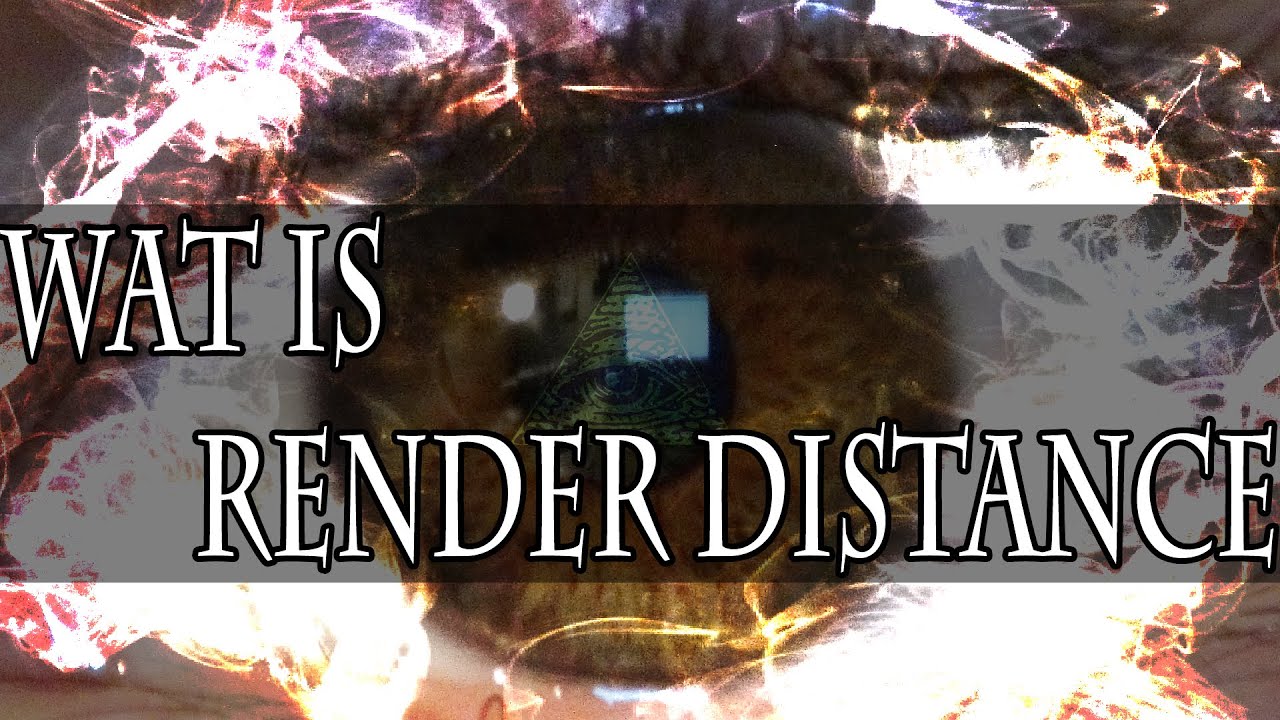 Wat is Render distance in real life? - YouTube