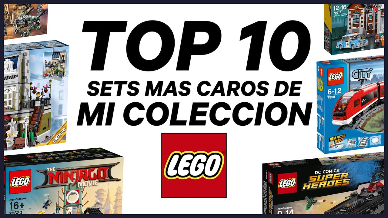 Top 10 sets de LEGO más caros de mi colección $$$ | 24Collection - YouTube