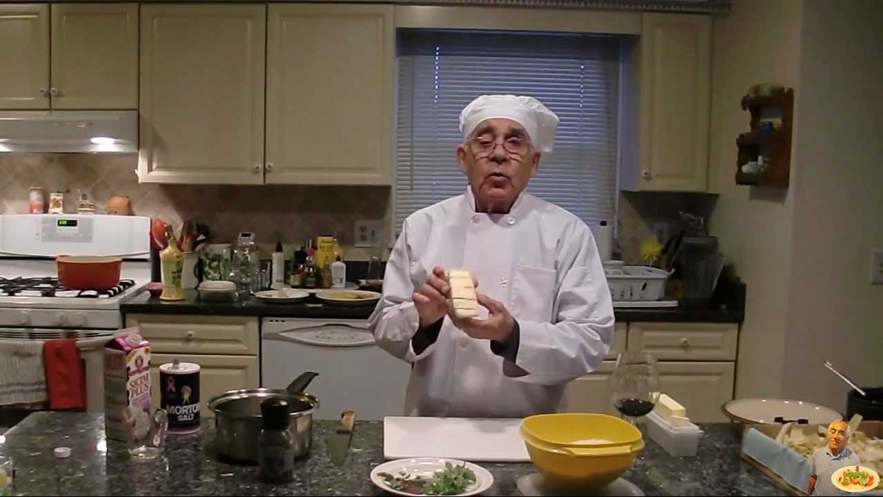 Pappardelle Gorgonzola - Chef Pasquale - YouTube