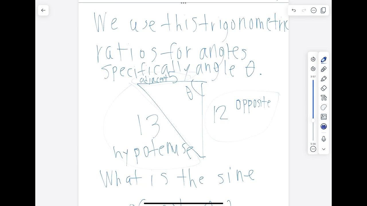 The Six Trigonometric Ratios- Intro to what Trigonometry is ...
