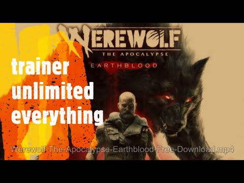 🔥NEW Werewolf: The Apocalypse – Earthblood Trainer +28 Cheats🔥 - YouTube