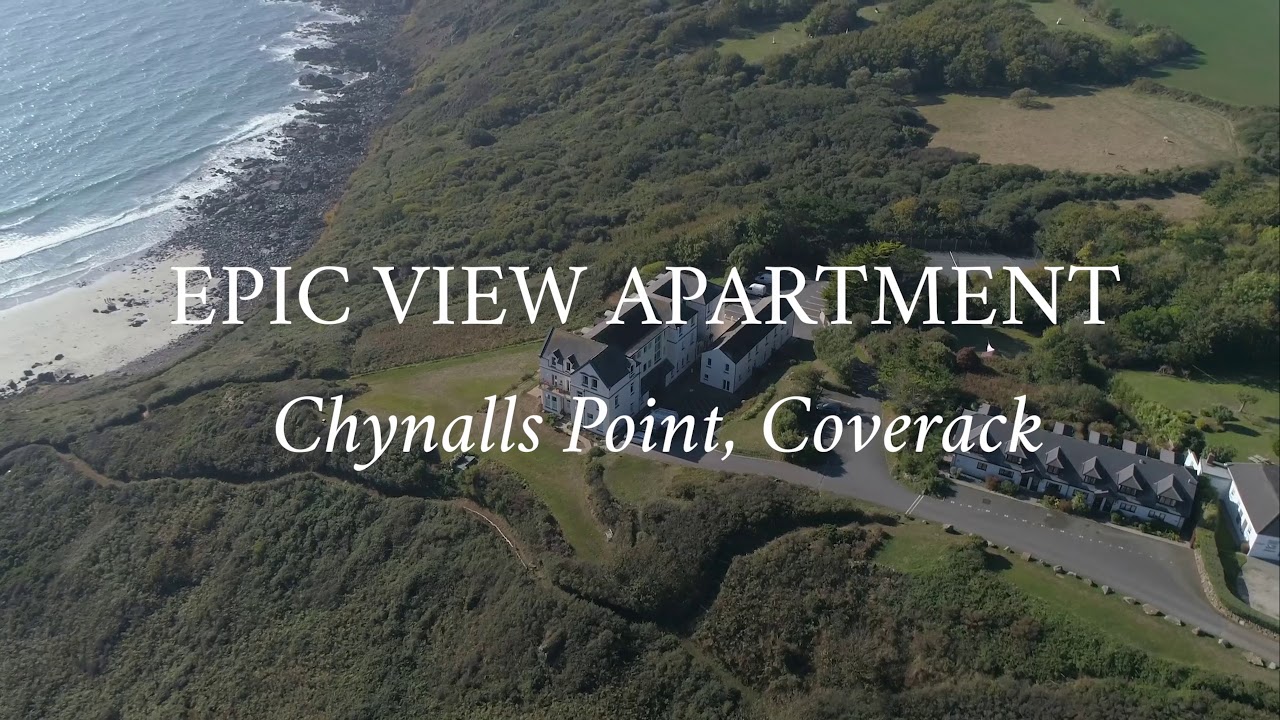 A bird's eye view of Epic View Apartment, near Coverack | Forever ...